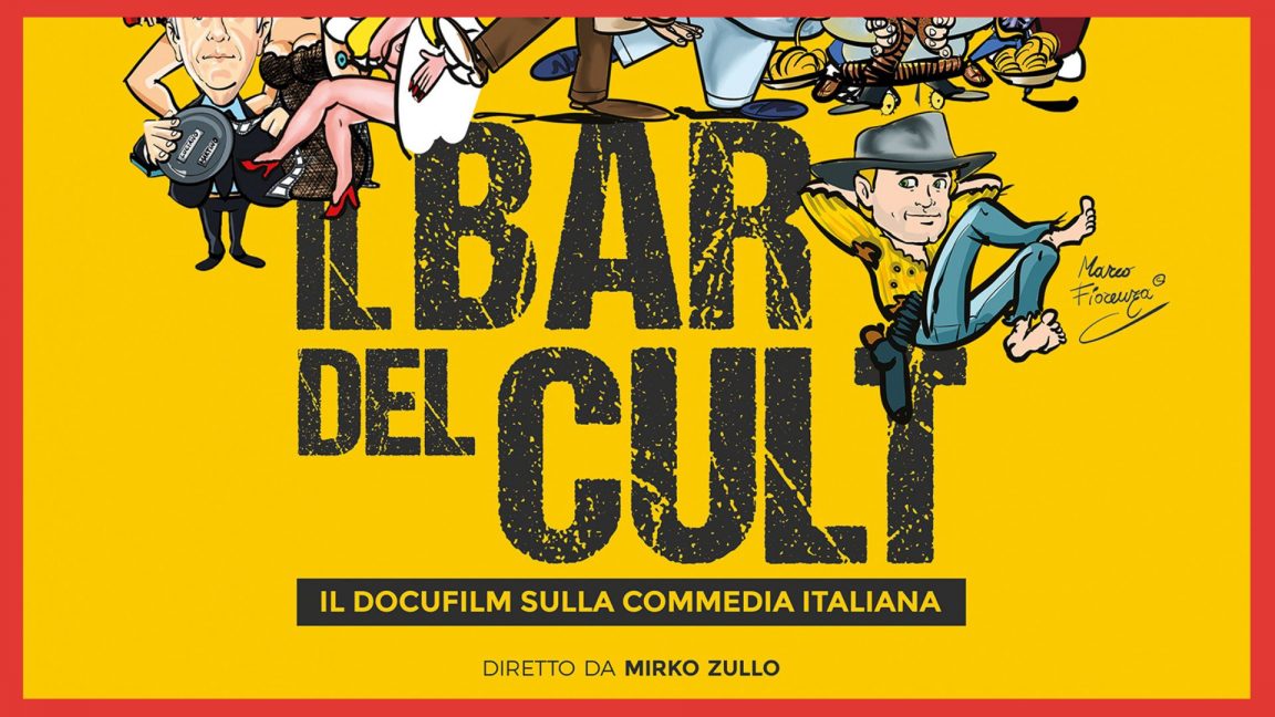 Al Cinema IL BAR DEL CULT di M.Zullo che celebra la grande commedia